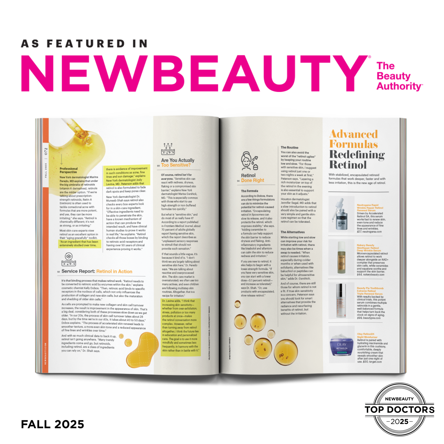 Our Print Media NYC | Plastic Surgery & Dermatology of NYC